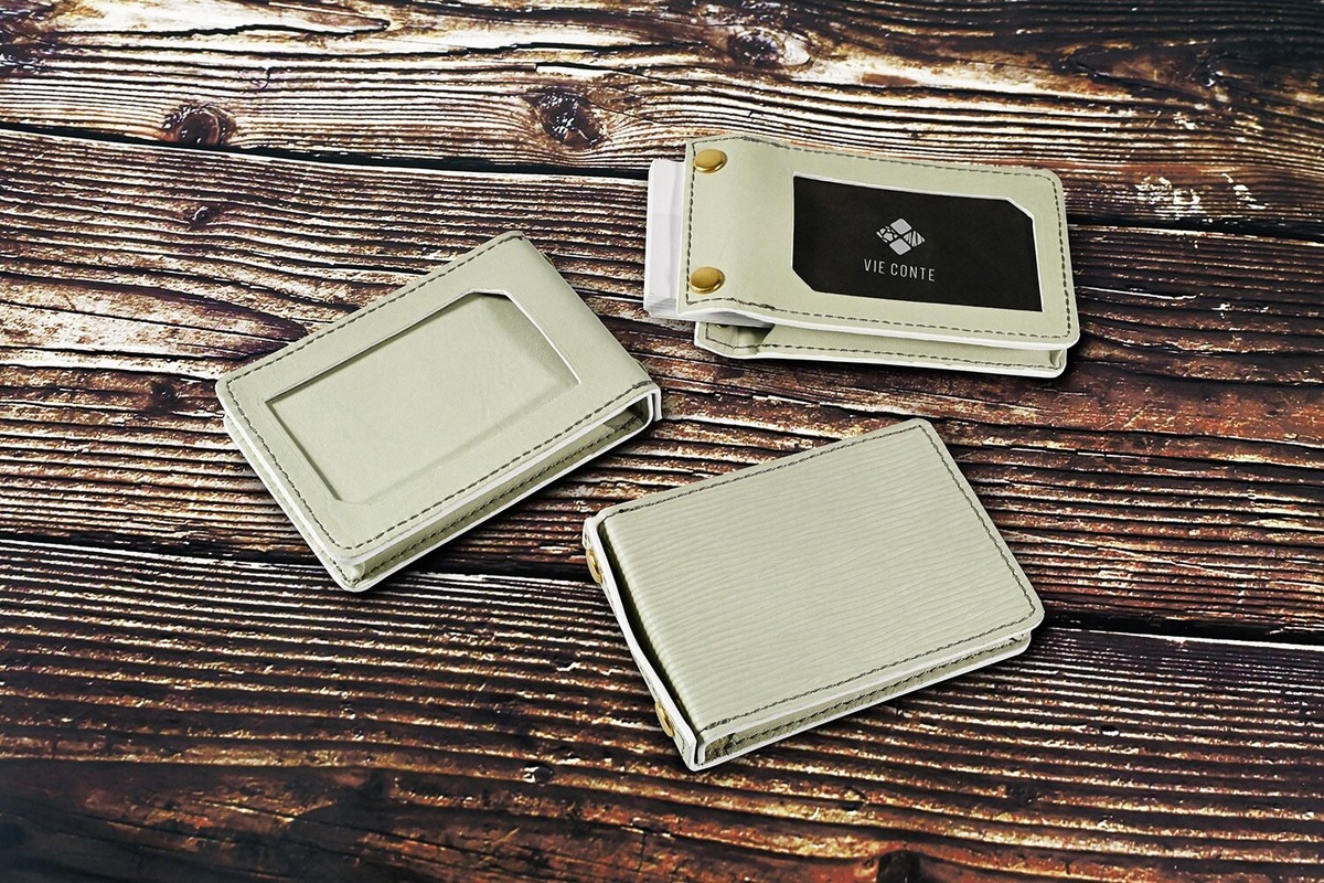 デジタル名刺入れ「MURGEN」-グレイジュ（ウェーブタイプ×ナチュラルタイプ） | VIE CONTE