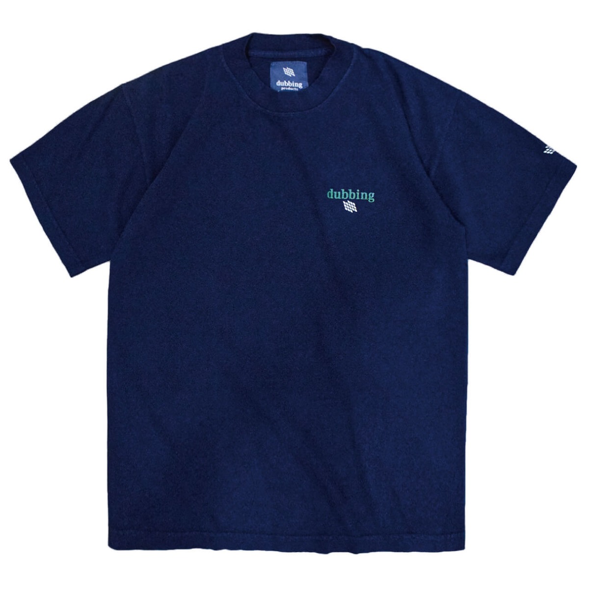 Dubbing Logo Tee Shirts - Navy | dubbing