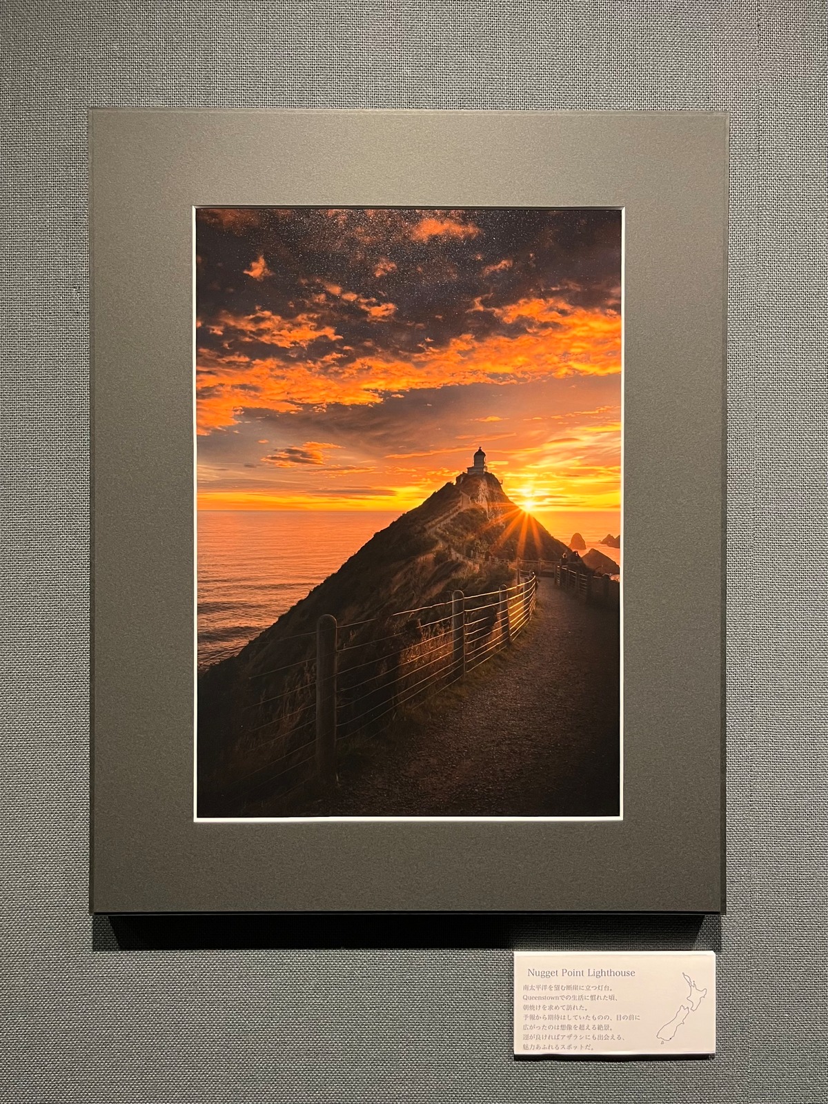 A3パネル "Nugget Point Lighthouse" | Yuya Tamura photography
