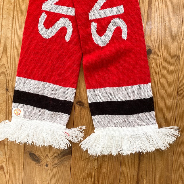 MANCHESTER UNITED Football Muffler 古着 | 古着屋Ryu