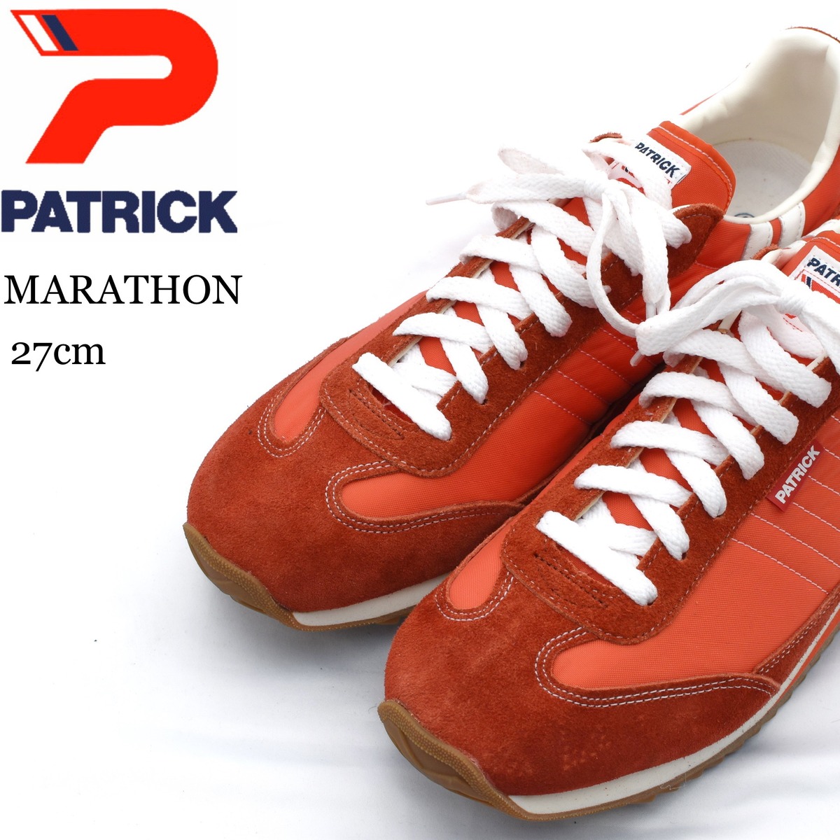 PATRICK MARATHON パトリック マラソン 43 日本製 美品 | 古着屋 grin days memory 【公式】古着通販 ...