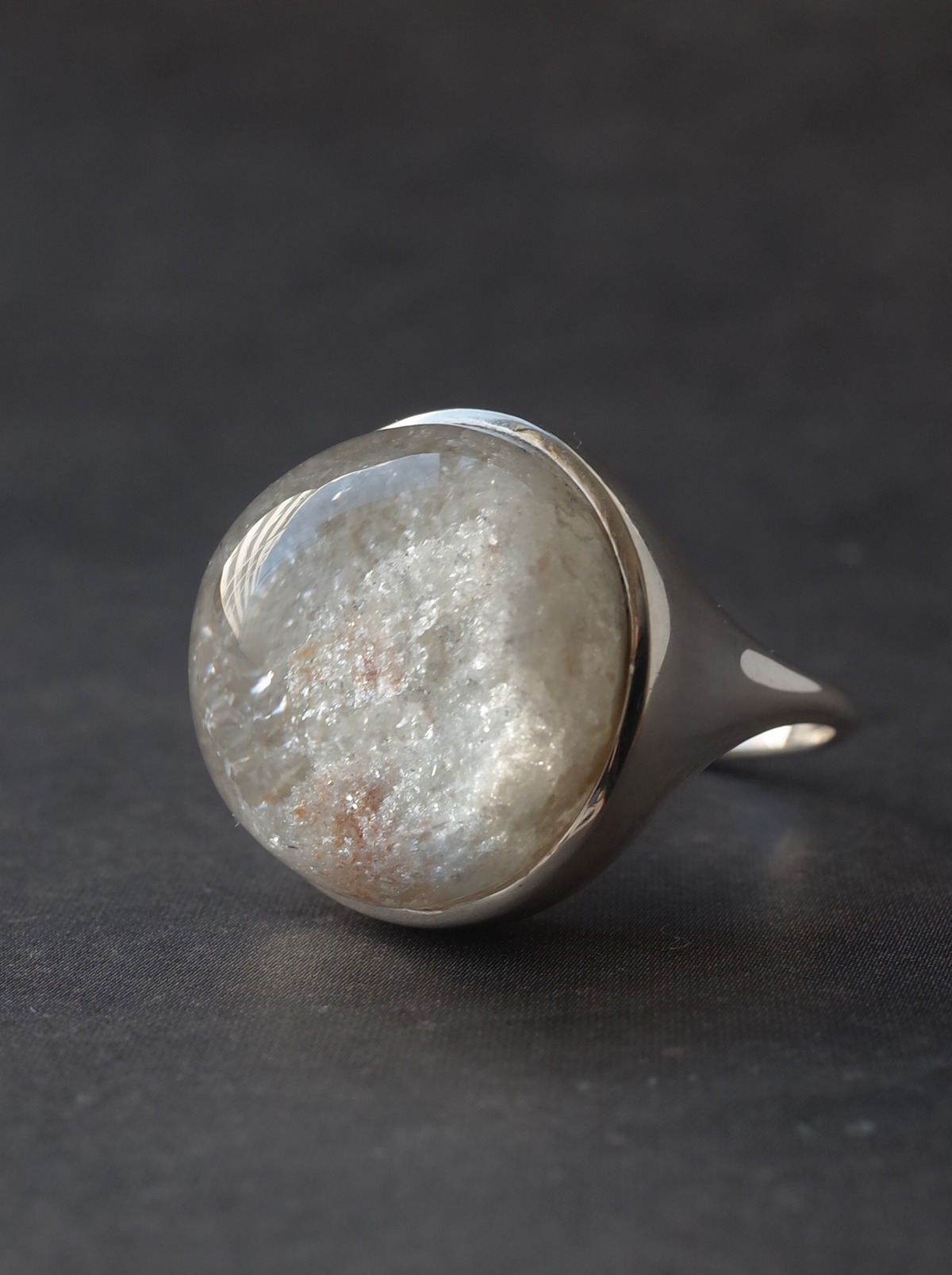White Garden Quartz Ring - 14 | MOEMI SUGIMURA