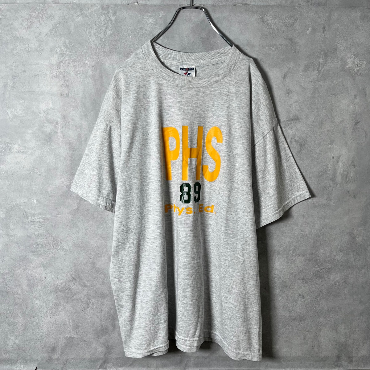 #6248 "JERZEES" PHS 89 college print T-shirt | potty