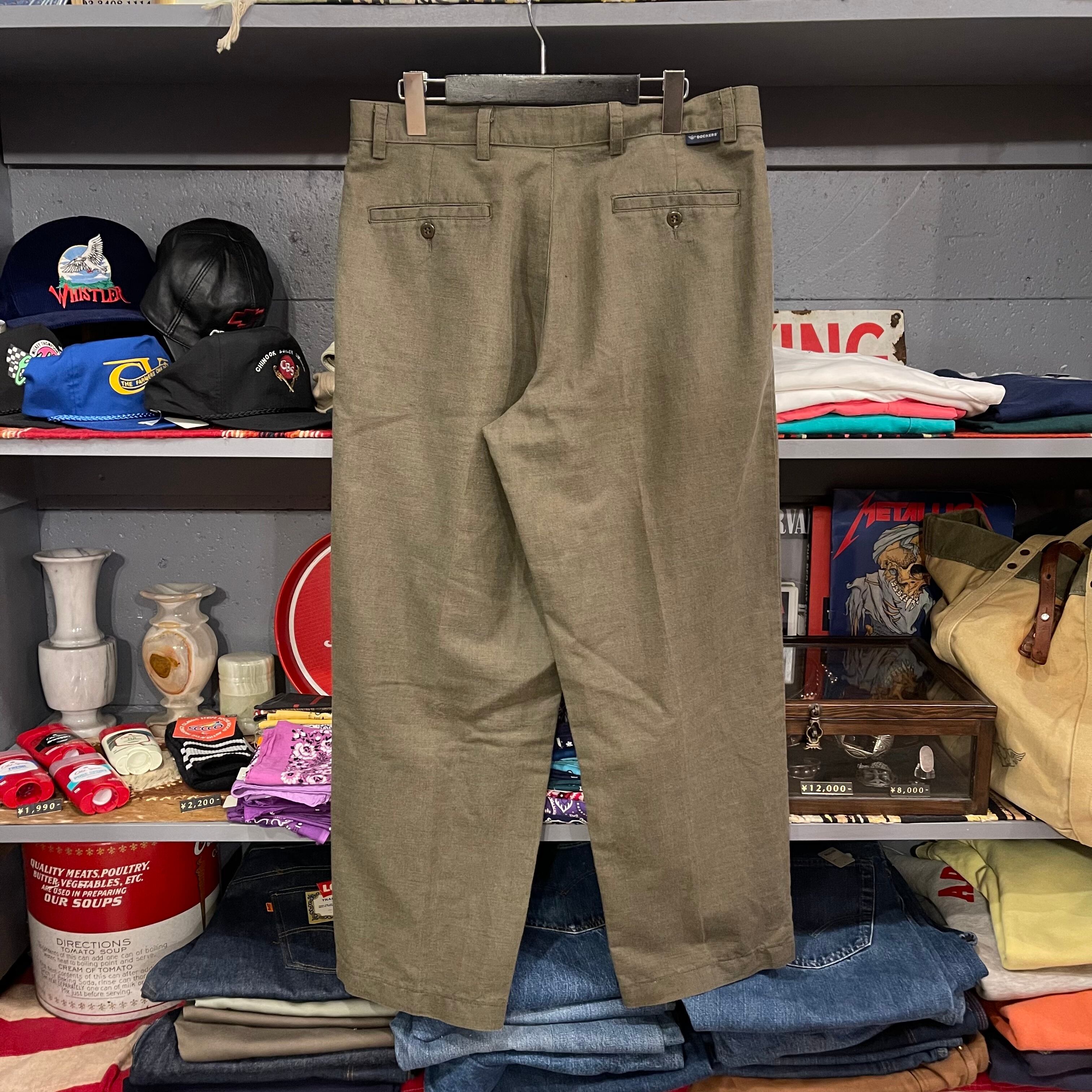 Dockers 2 Tuck Linen Slacks | VOSTOK