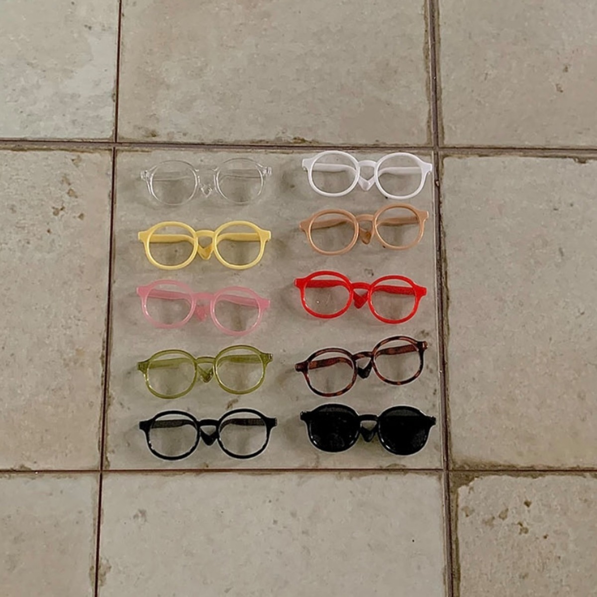 即納[seenii]basic glasses (10 colors) /めがね | ropet