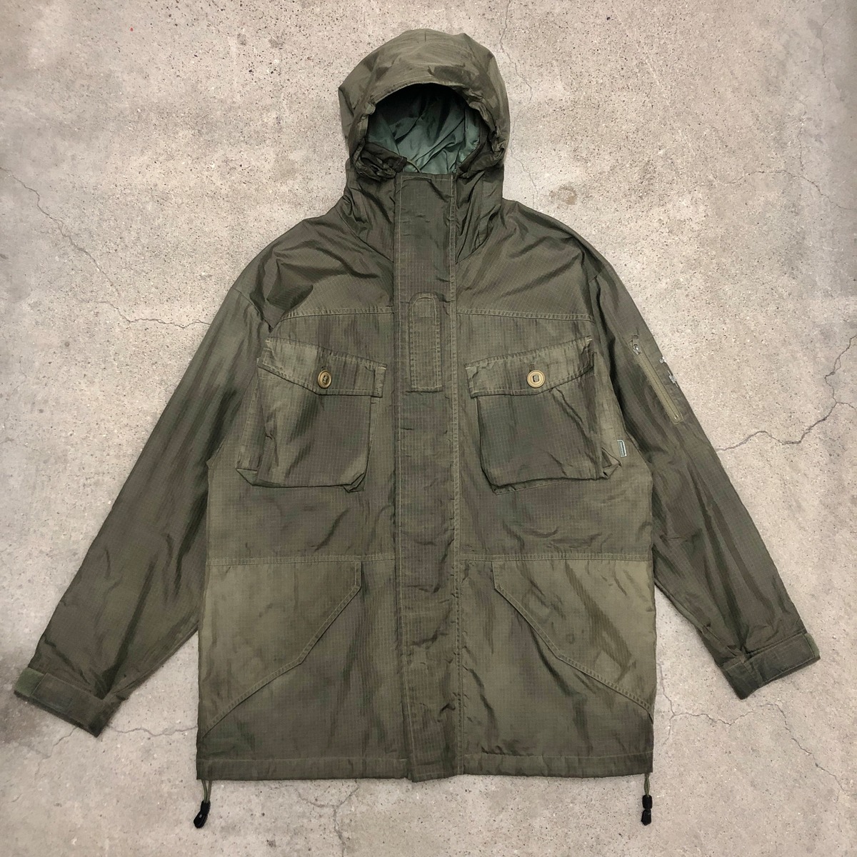 00s WTAPS/PARA SMOCK/Military Jacket/L相当/パラスモック/ミリタリージャケット/ナイロン/カーキ/ダブルタップス | nimunamu