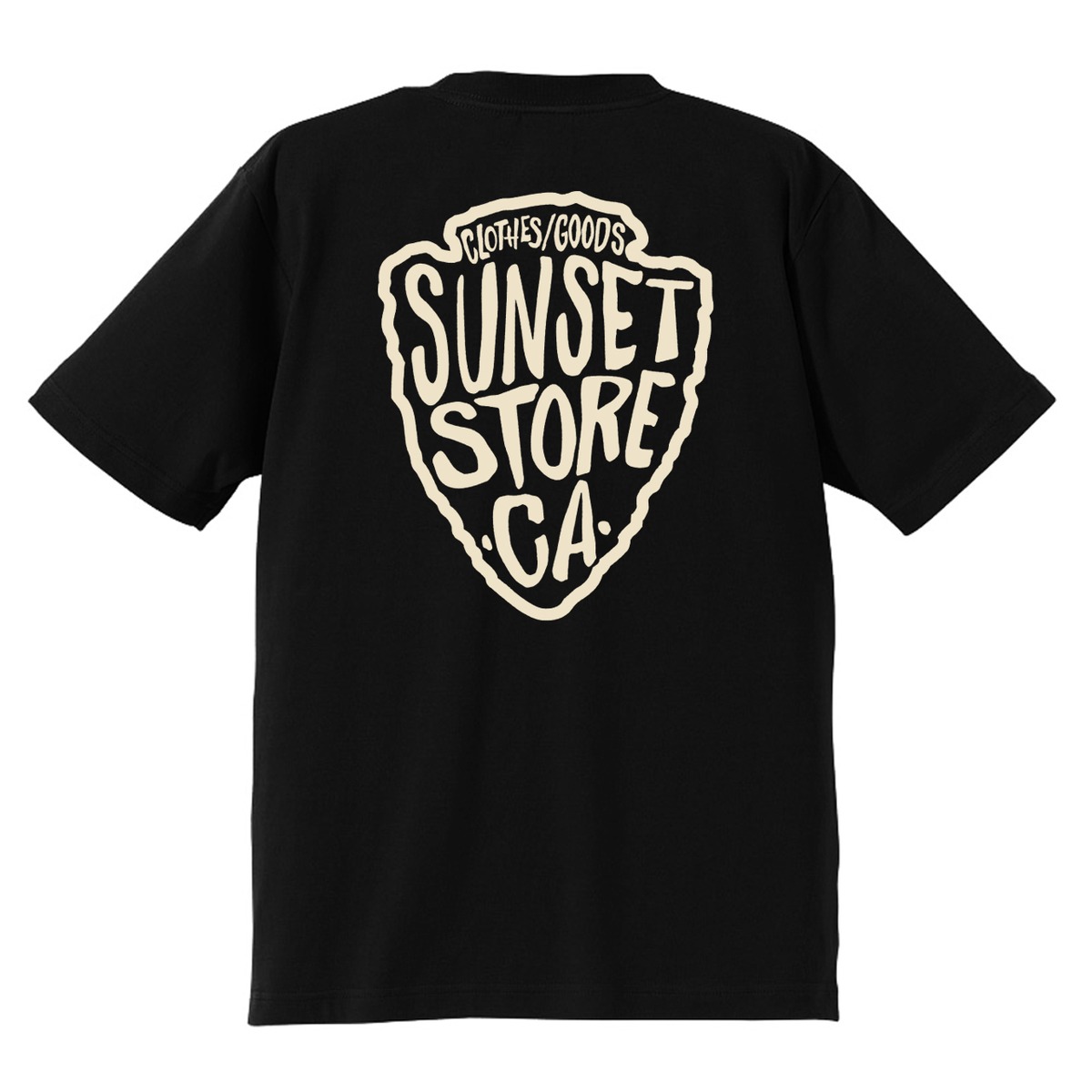 SUNSET T-SHIRT - BLACK - | VIVAmart