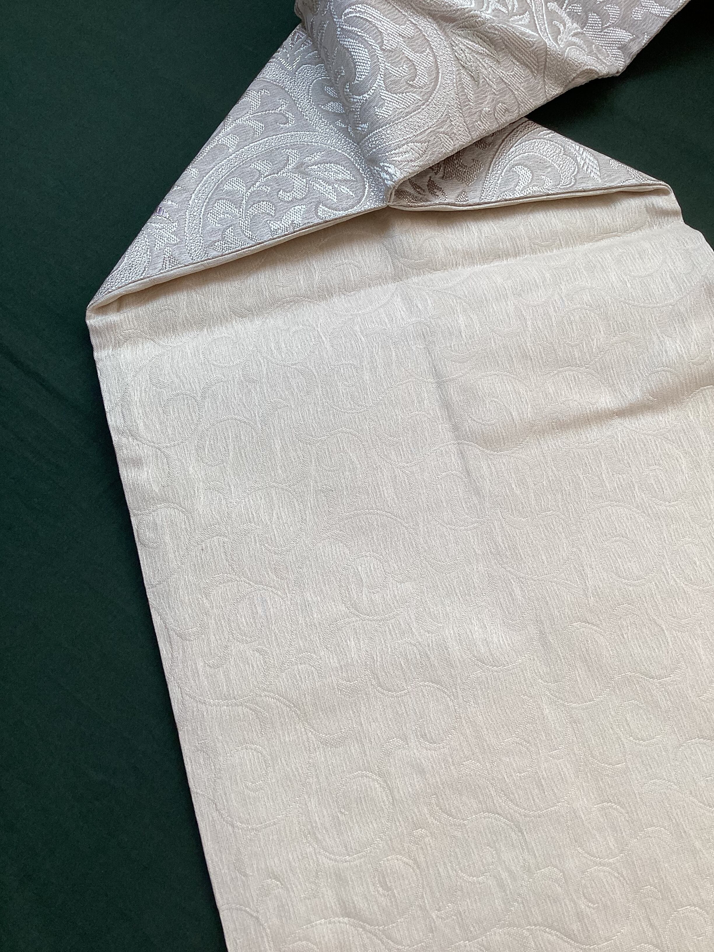 素色地アラベスク文なごや帯 251107-2 | きものなかむら いこま本店