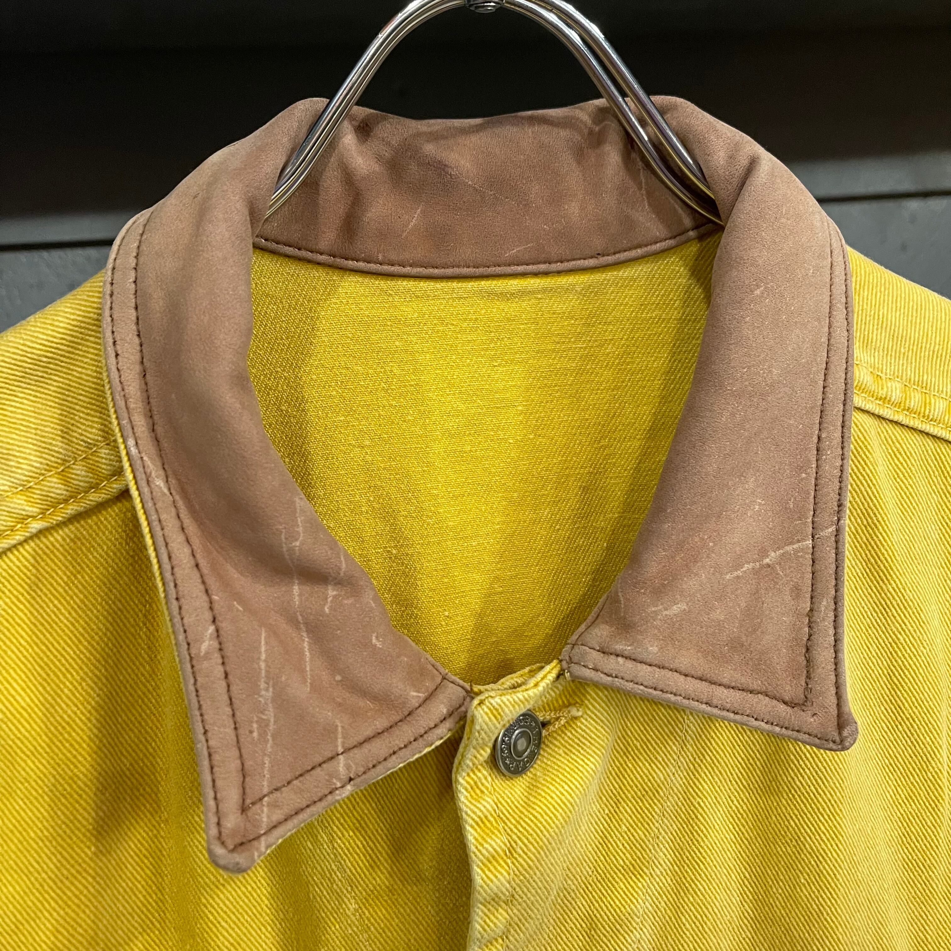 GAP Yellow Denim Trucker Jacket | VOSTOK