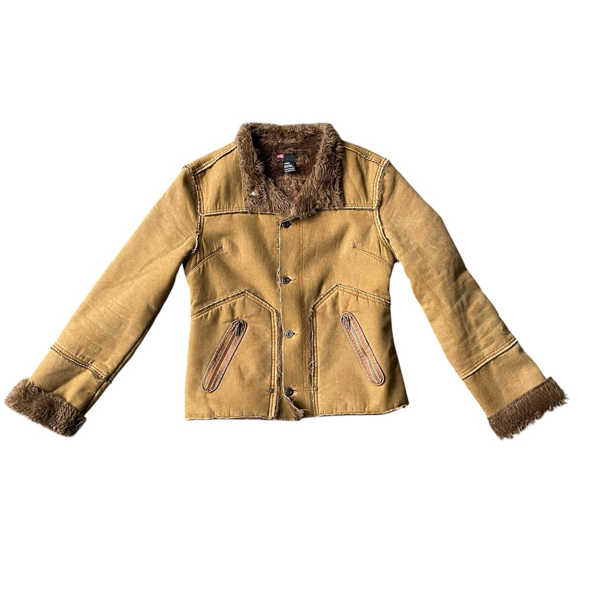 2013aw Diesel Fur Jacket | gagavintage