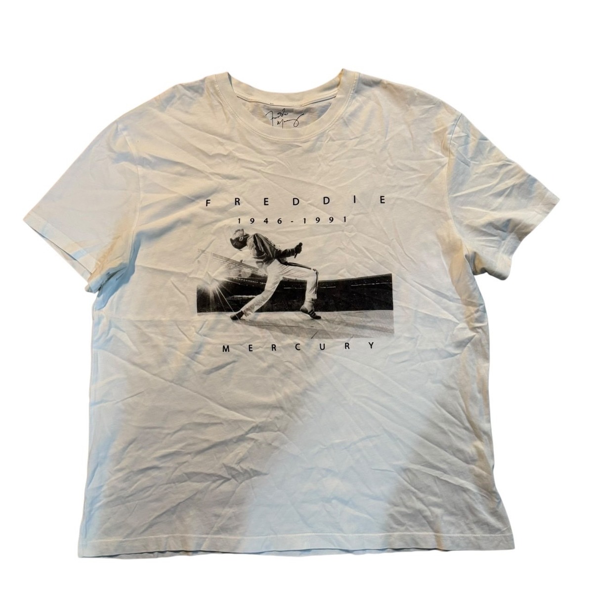 フレディマーキュリー バンドTシャツ/バンT/USED/古着/クイーン | auckland