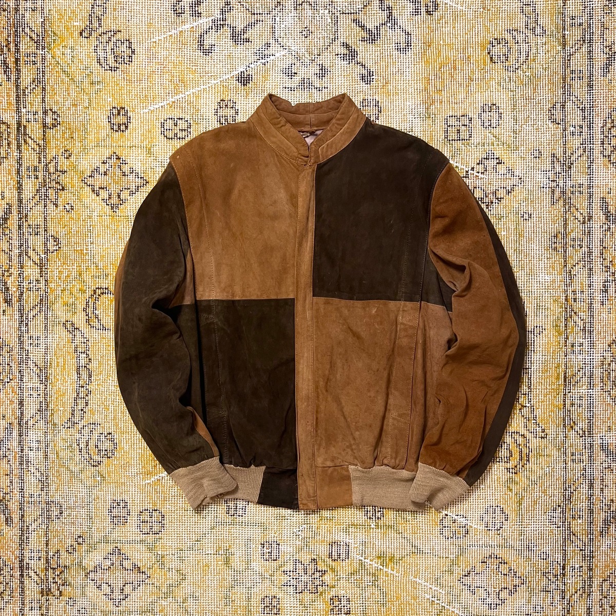 1980s Giorgio Armani Model Label Suede Jacket ジョルジオ アルマーニ スエード 本革 ジャケット ...
