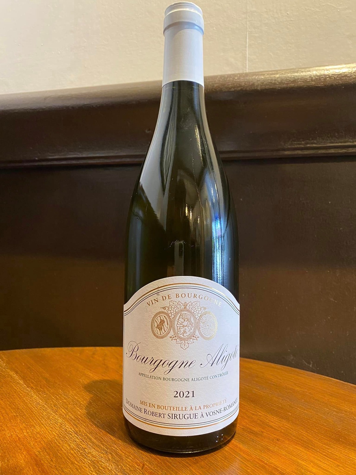Bourgogne Aligote 2021 Robert Sirugue | WA-KU wine