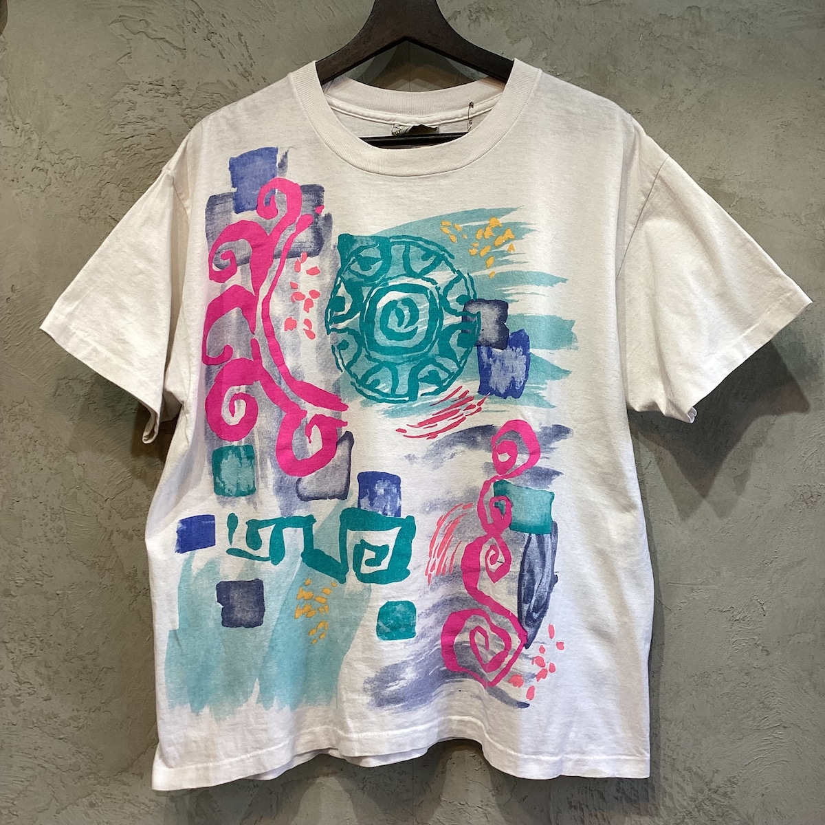 Jacques Moret Abstract Art Graphic S/S T (80s～90s) MADE IN USA | BRAIN ...