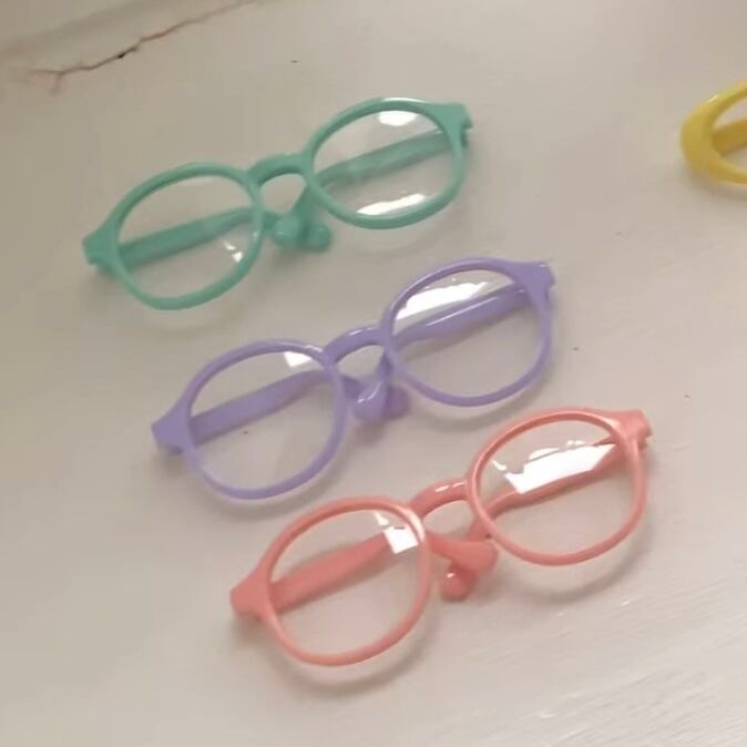 【seenii】pastel basic glasses (3 colors) | Pay ID