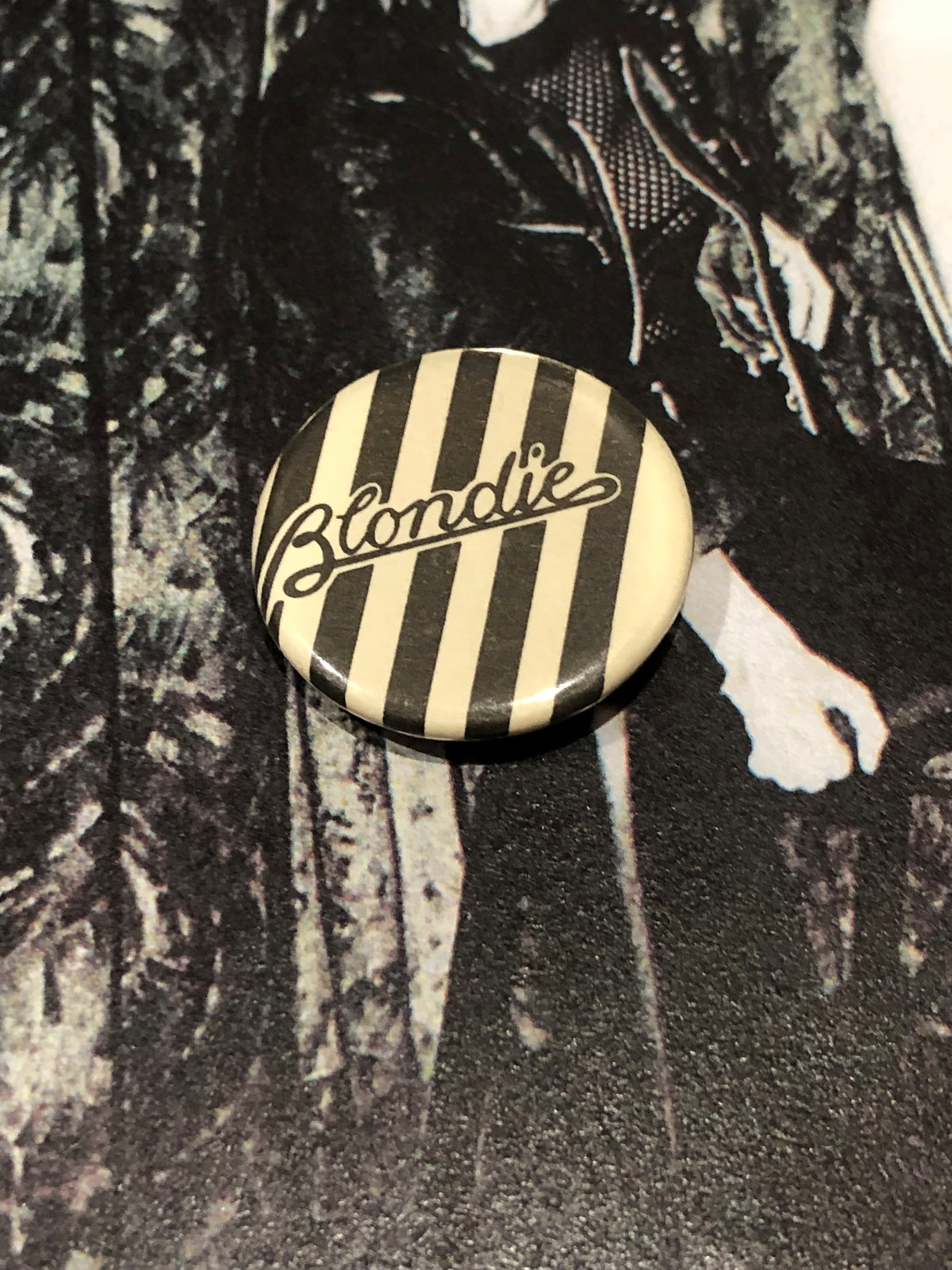 VINTAGE BLONDIE Pin button badge（ヴィンテージ ブロンディ 缶バッジ） | Roots66(R69)