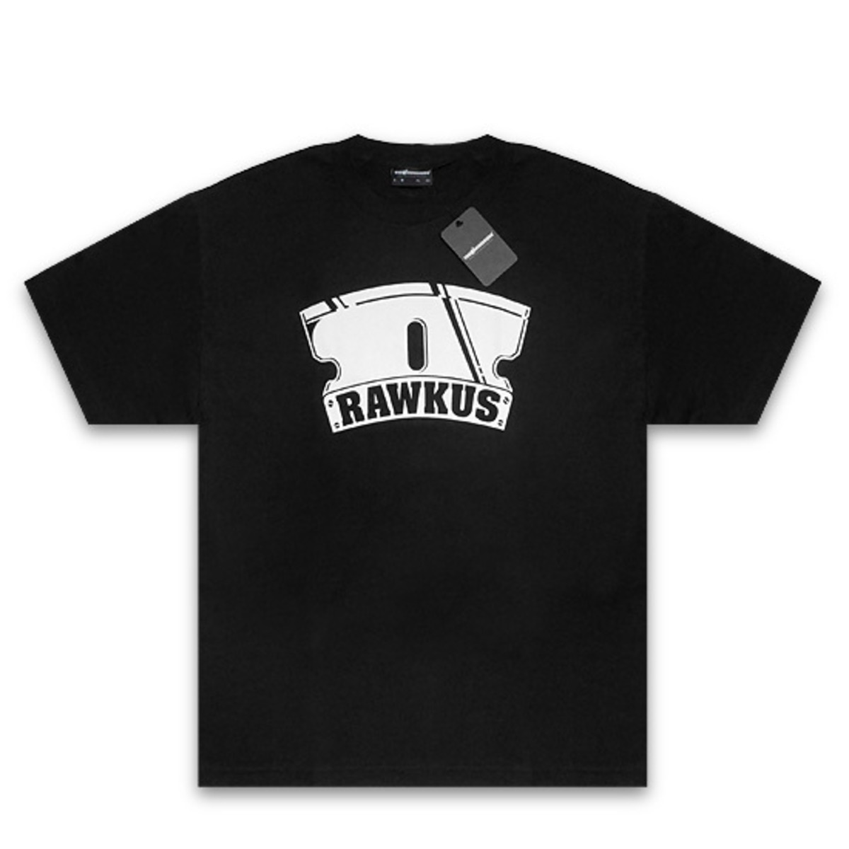 THE HUNDREDS×RAWKUS Tシャツ -RAWKUS T-SHIRT / BLACK- | Mister-T