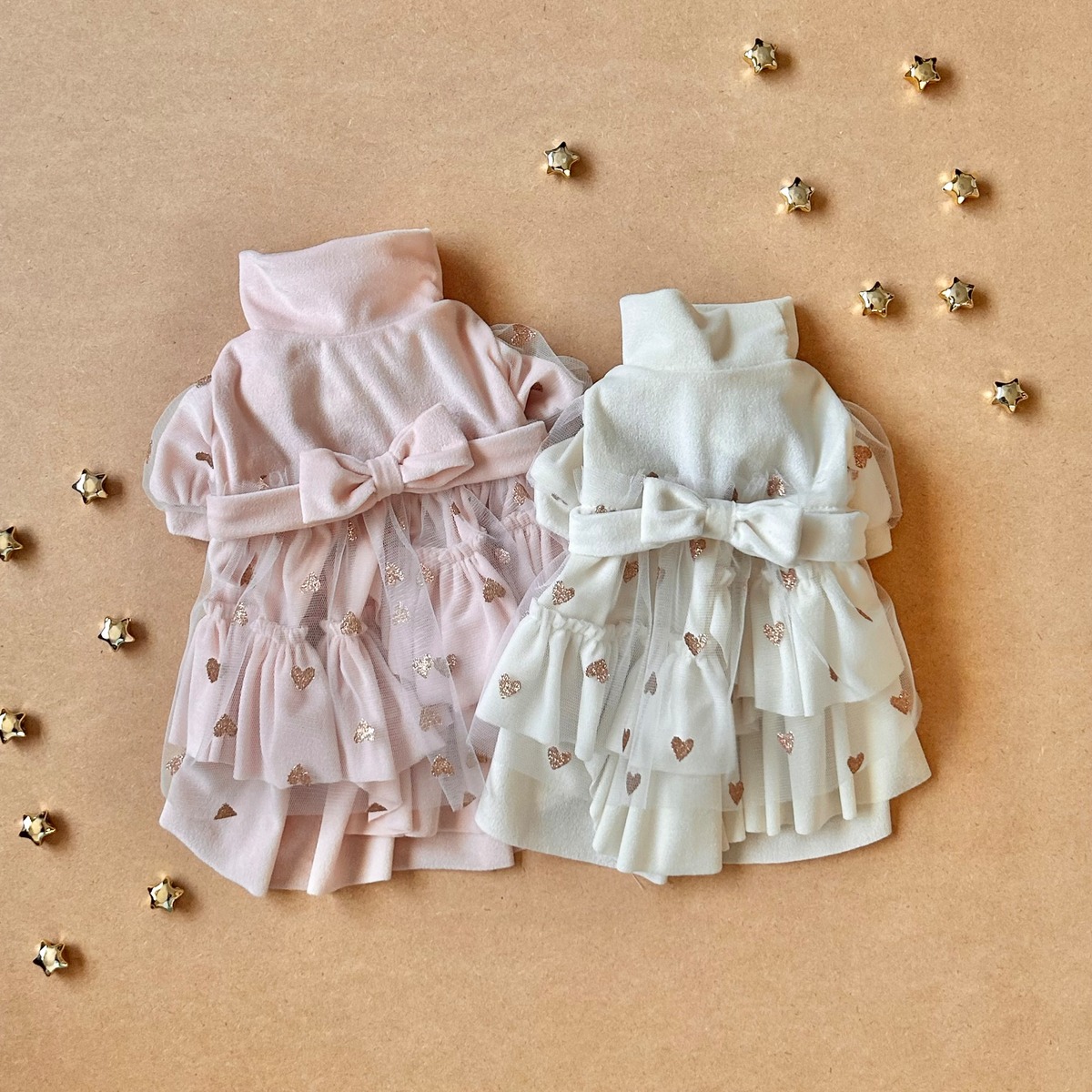 Fluffy Sheer velour Heart OP | Fluffy