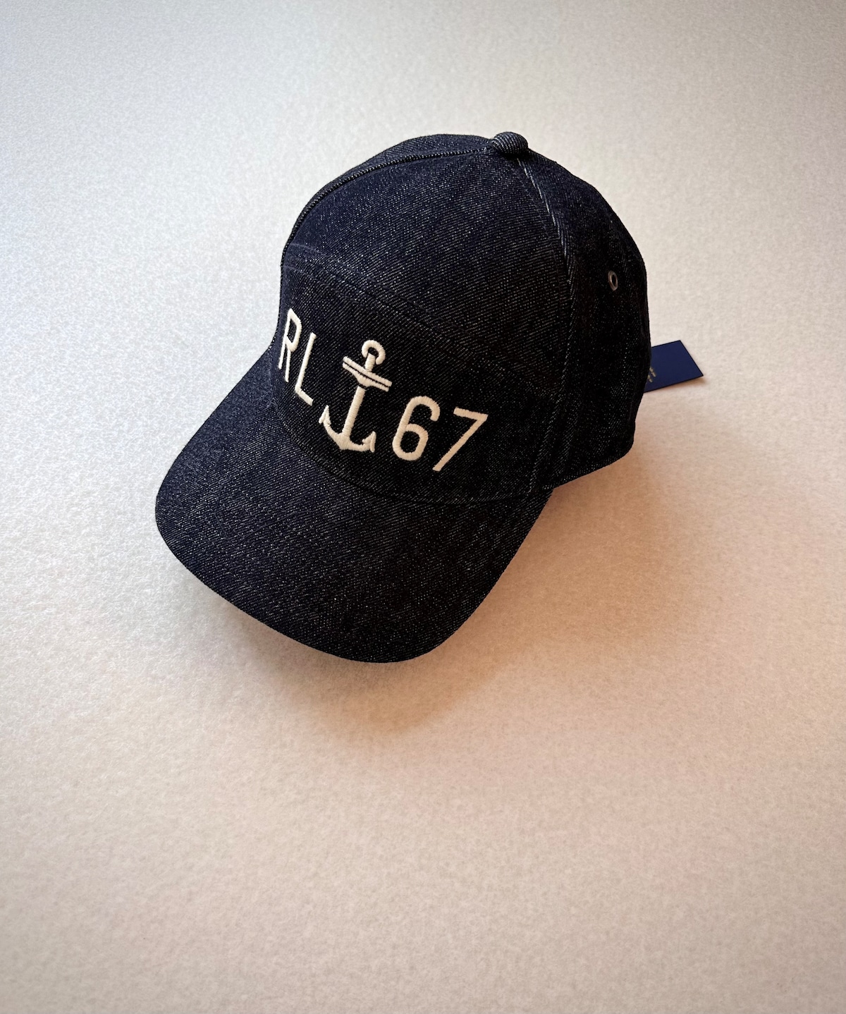 NEW “ RALPH LAUREN ” RL-67 DENIM CAP OLD ORIGINAL 新品 未使用 ラルフローレン デニム ...