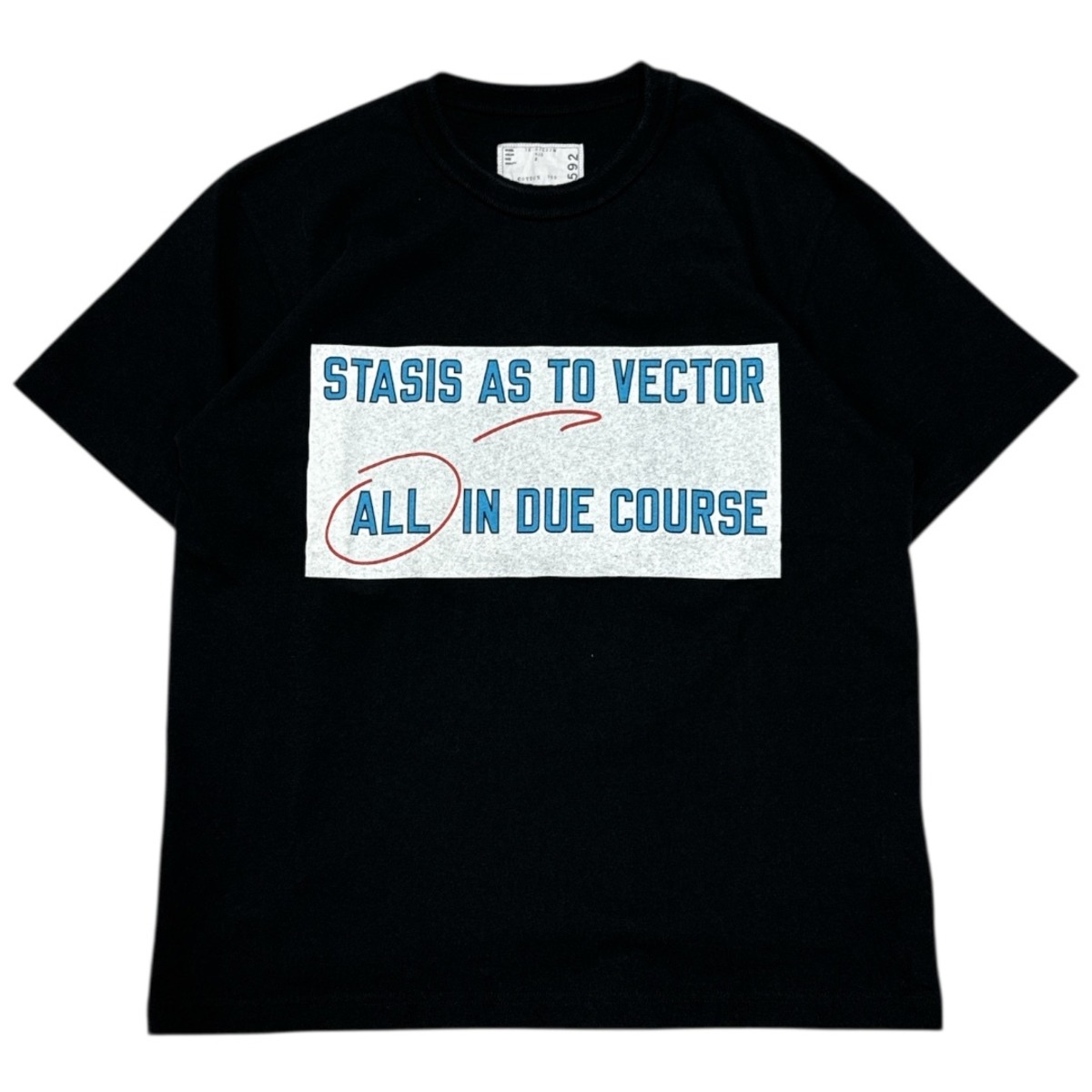 sacai 18SS x Lawrence Weiner Print T-Shirts | A WORD.ONLINE SHOP