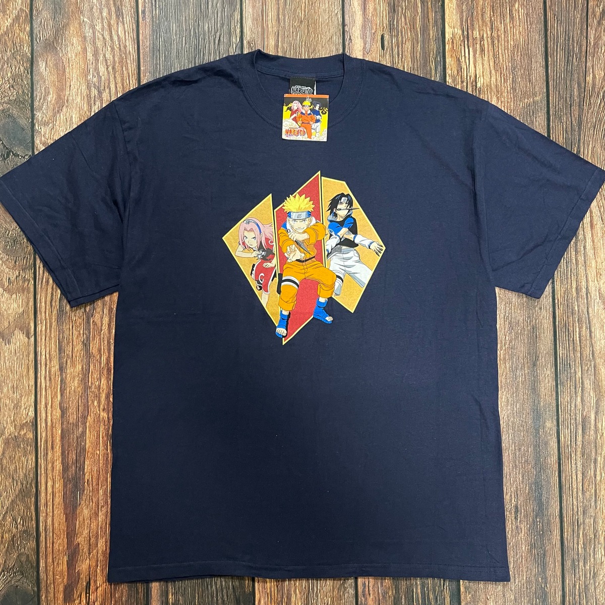 [公式] デッドストック フラッシャー付 NARUTOナルト 少年期 アニメT | 古着屋DIGDIG