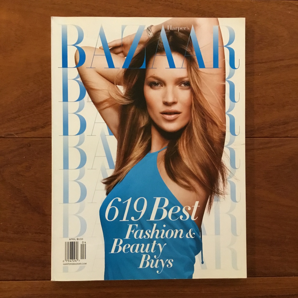 Harper's Bazaar 2002年4月号 Kate Moss | Flying Books
