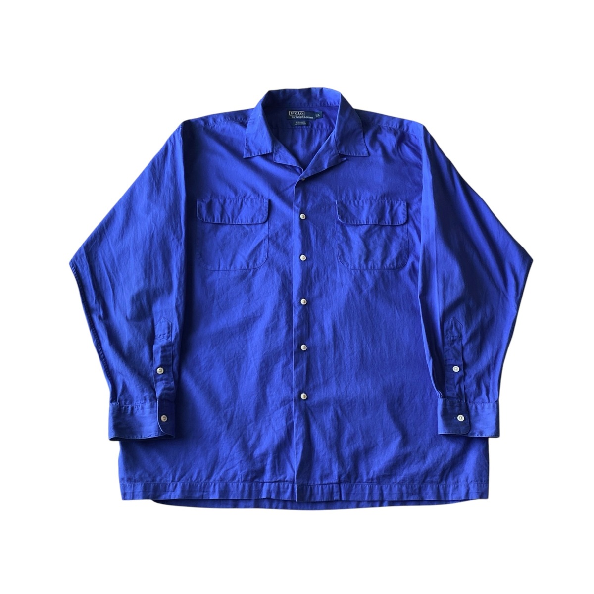 90s〜 polo by ralph lauren 「steward」open collar shirt | CLOSE CLOTHES