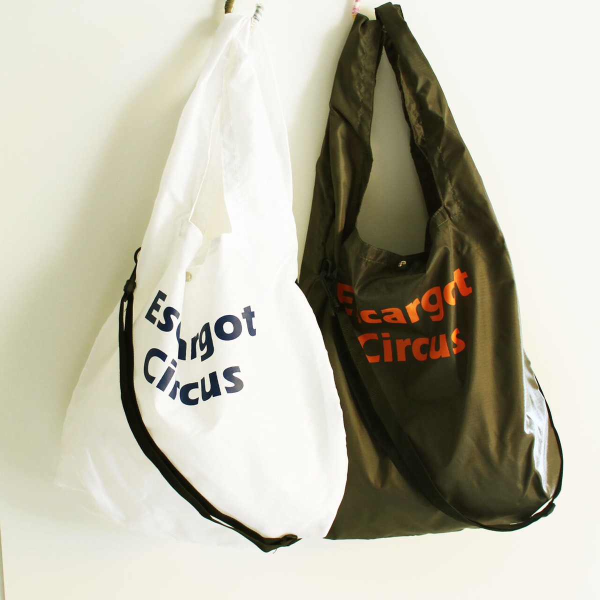 ESCARGOT CIRCUS エスカルゴサーカス オリジナル リップストップナイロン マルシェBAG | Escargot Circus