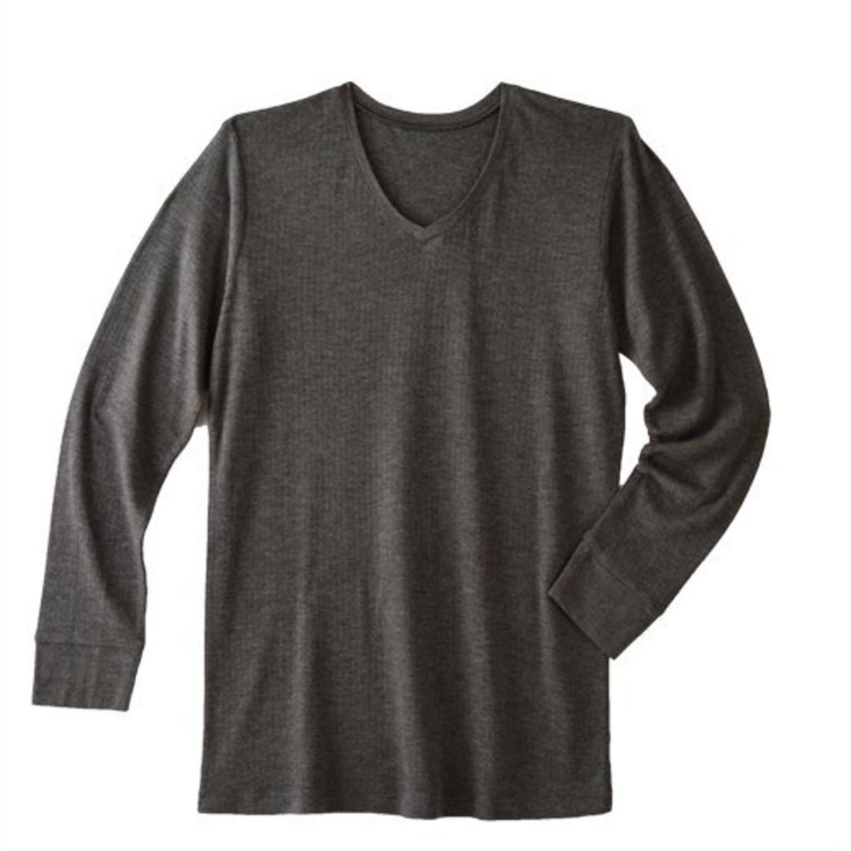 TAKEFU 【MEN'S】癒布（ゆふ）竹の長袖Vネック | marchénaturel ナチュラルマルシェ