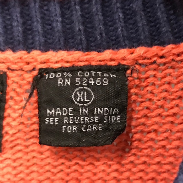 GRAPHIX Cotton Tilden Knit Sweater | VOSTOK