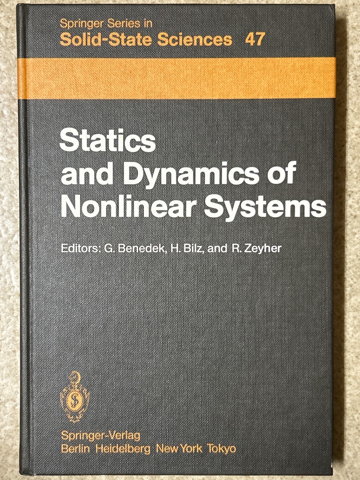 Statics and Dynamics of Nonlinear Systems. (Springer Series in Solid ...