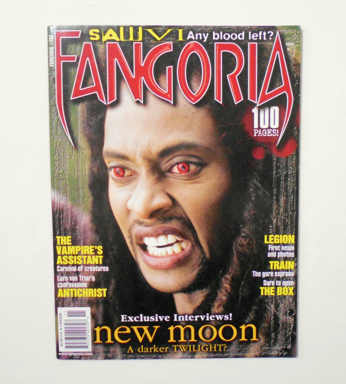 【ファンゴリア FANGORIA】 #288 NOV. 2009 THE BROOKLYN COMPANY - NEW MOON / SAW ...