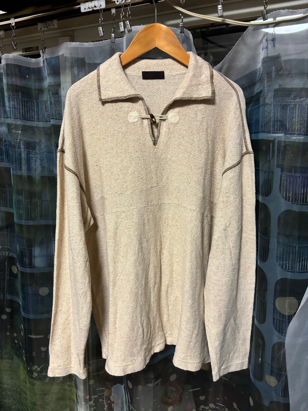 early2000's "COMME ÇA DU MODE MEN" cotton pullover shirt | NOVO！