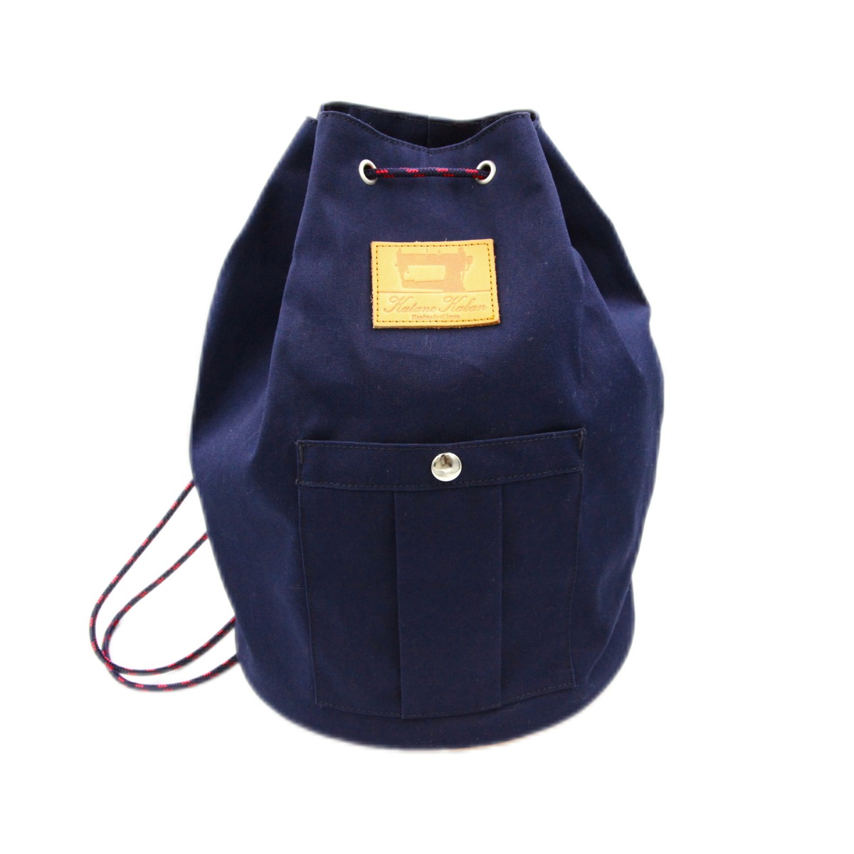 Drawstring Backpack(Navy) | Katano Kaban