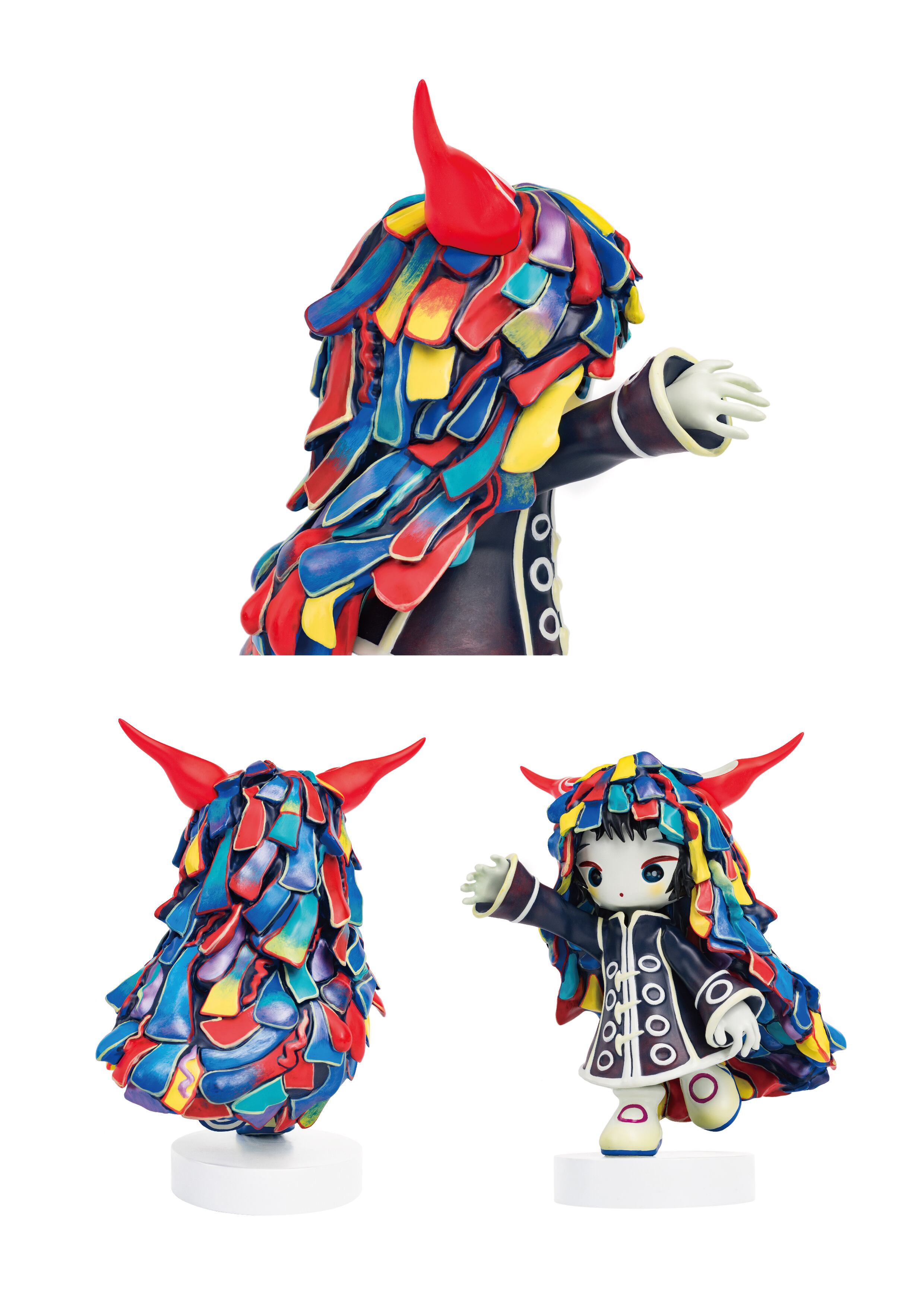 KIKUO×SI_KU.K Limited Edition Hand-Painted Art Sculpture | palpito