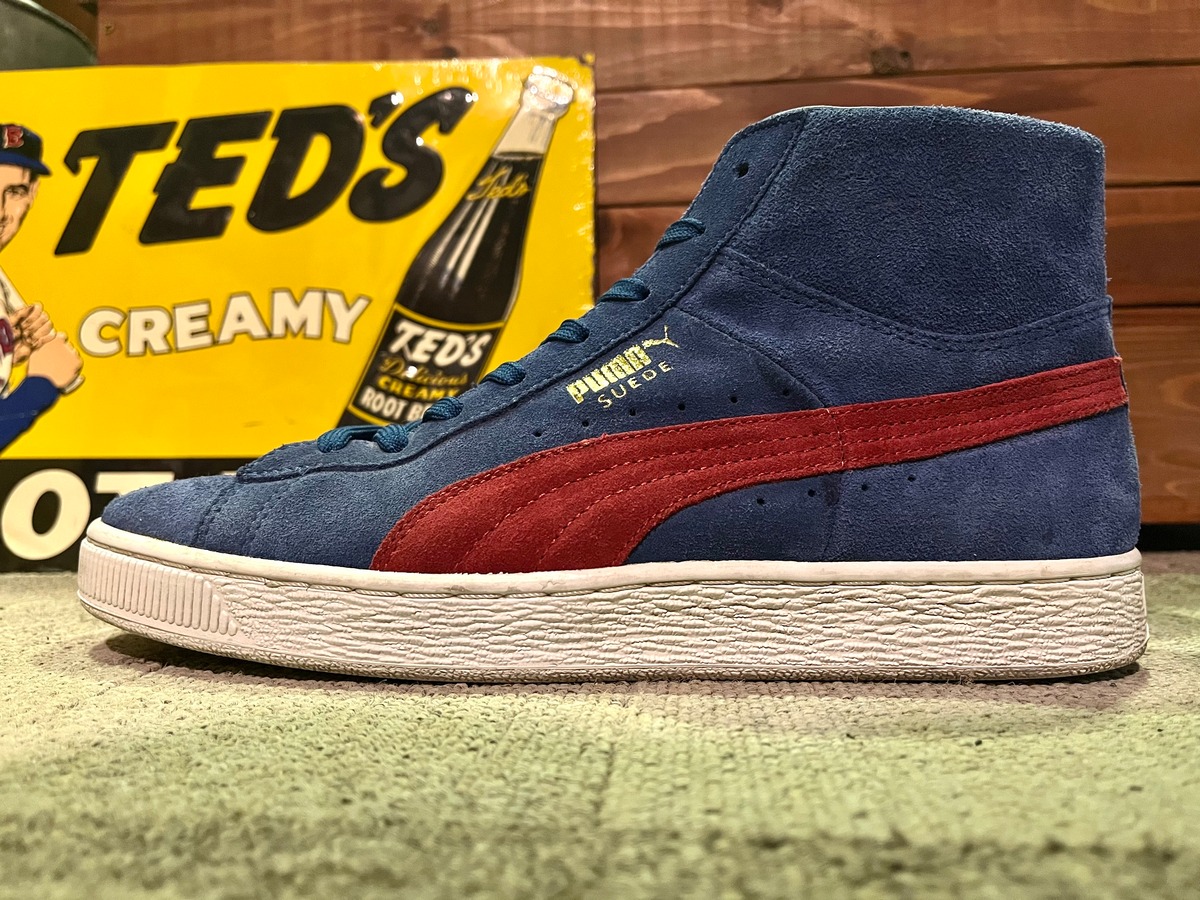 PUMA SUEDE MID CLASSIC "BLUE" (2014) 26cm | USED SNEAKERS KAI