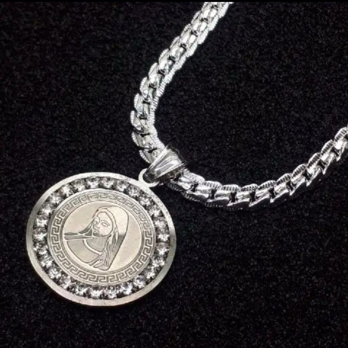 K18GP マリア喜平シルバーネックレス コインネックレス | Ruru &Suzaku