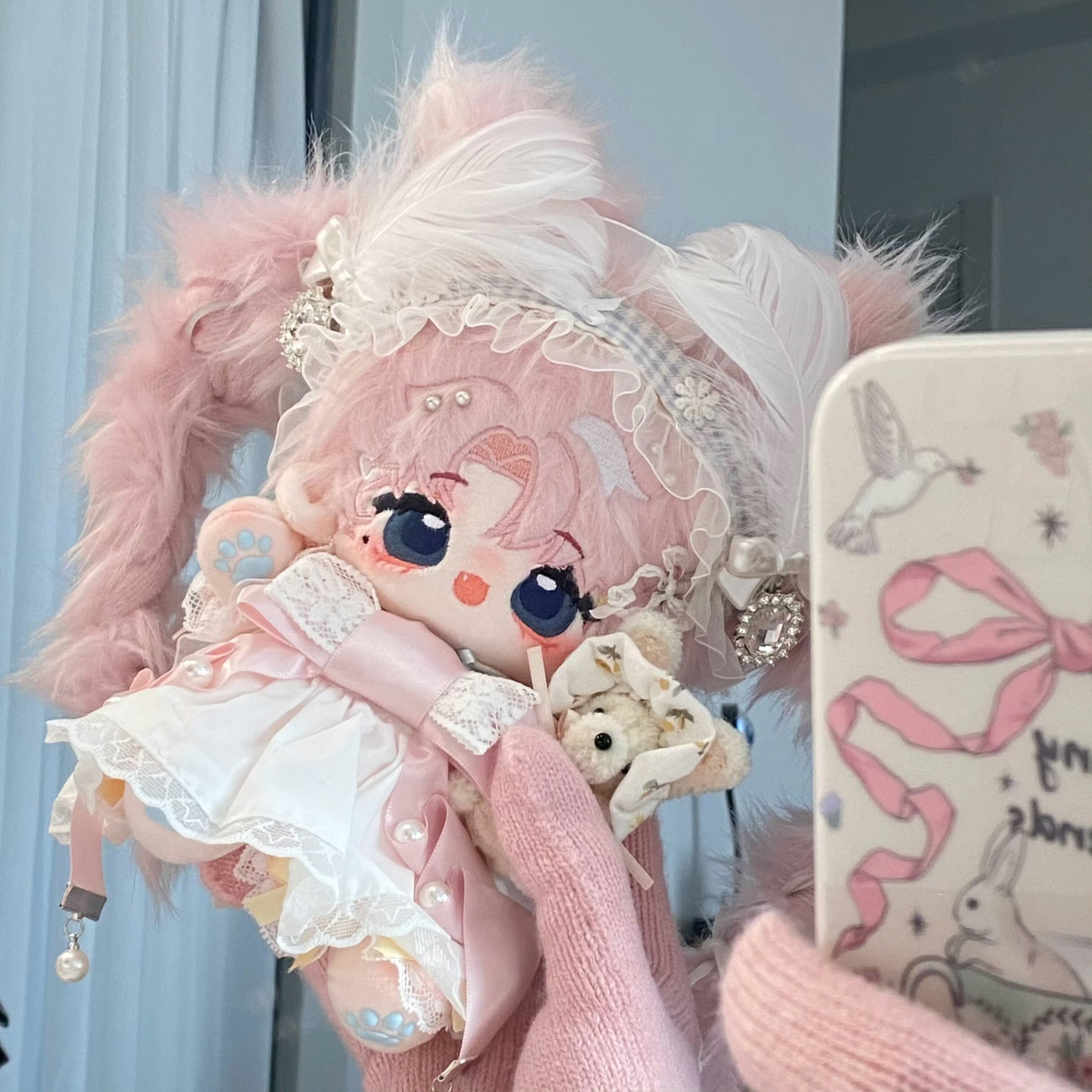 JPGO二次入金 oink 20cm 無属性骨ありぬいぐるみ （オリジナル@一頭貓貓坨） | KiriDoll ︎ぬいぐるみ•推し活グッズ•雑貨 ︎