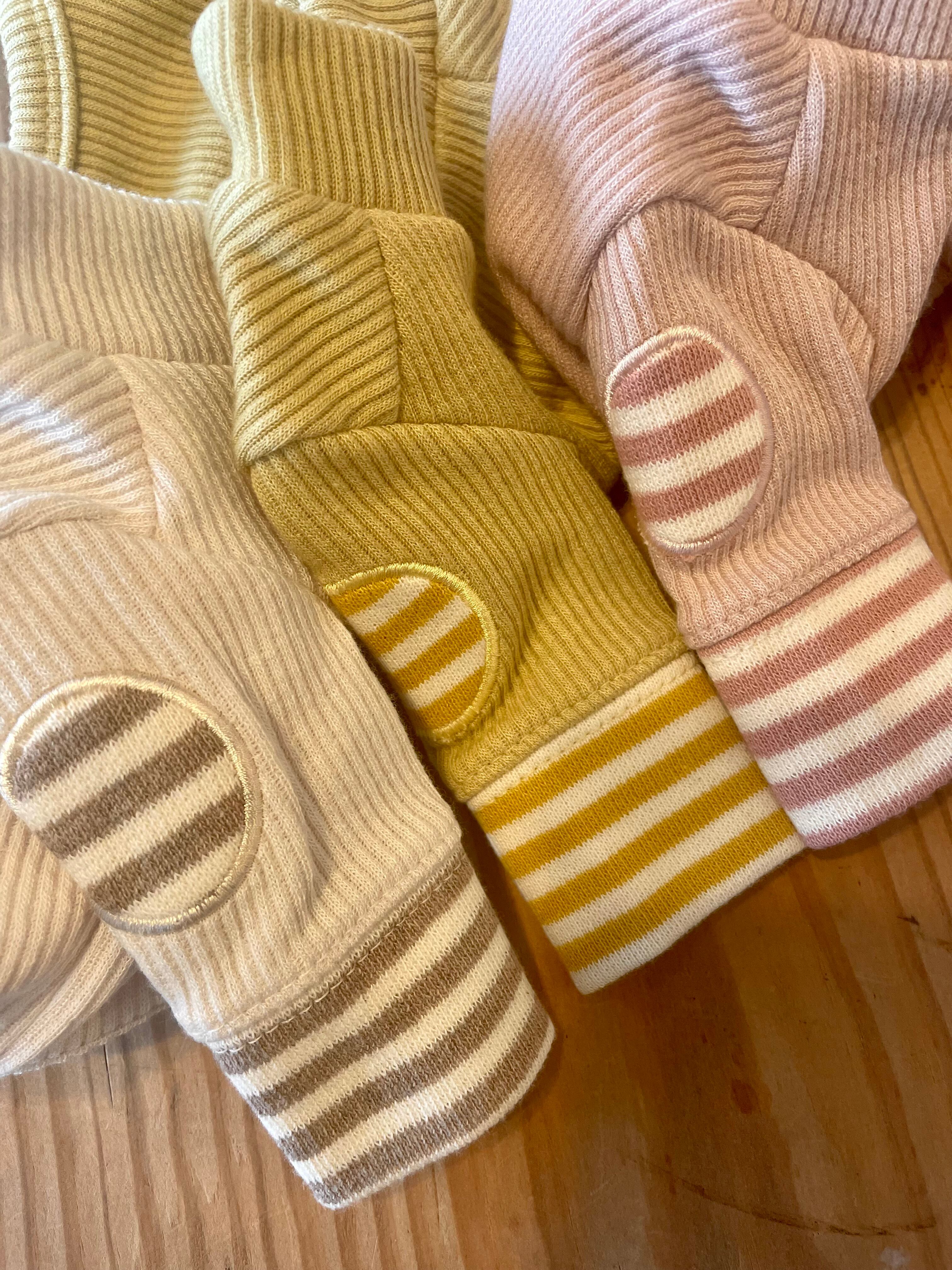 エルボーパッチロンパース ピンク2XL | Hanuleハヌル