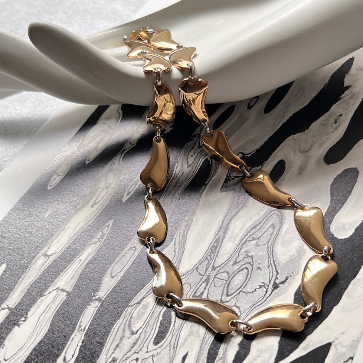 ドロップ パーツ ネックレス 《N-0347》 | ModernLoop ユーズドアクセサリー専門店