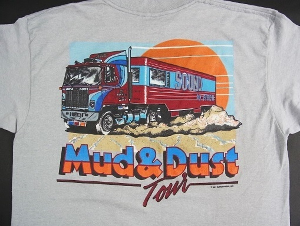 80's Turbosound by Fitch Mud & Dust TOUR ヴィンテージ Tシャツ | CYCLONE