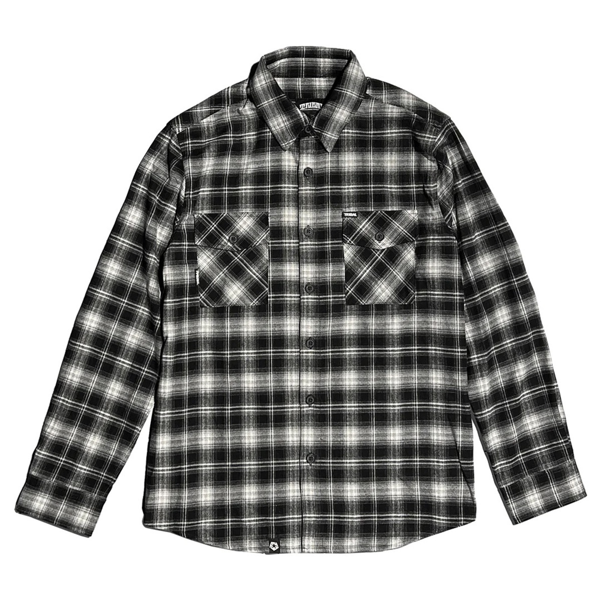 Street Flannel - Black | TRIBAL STREET WEAR