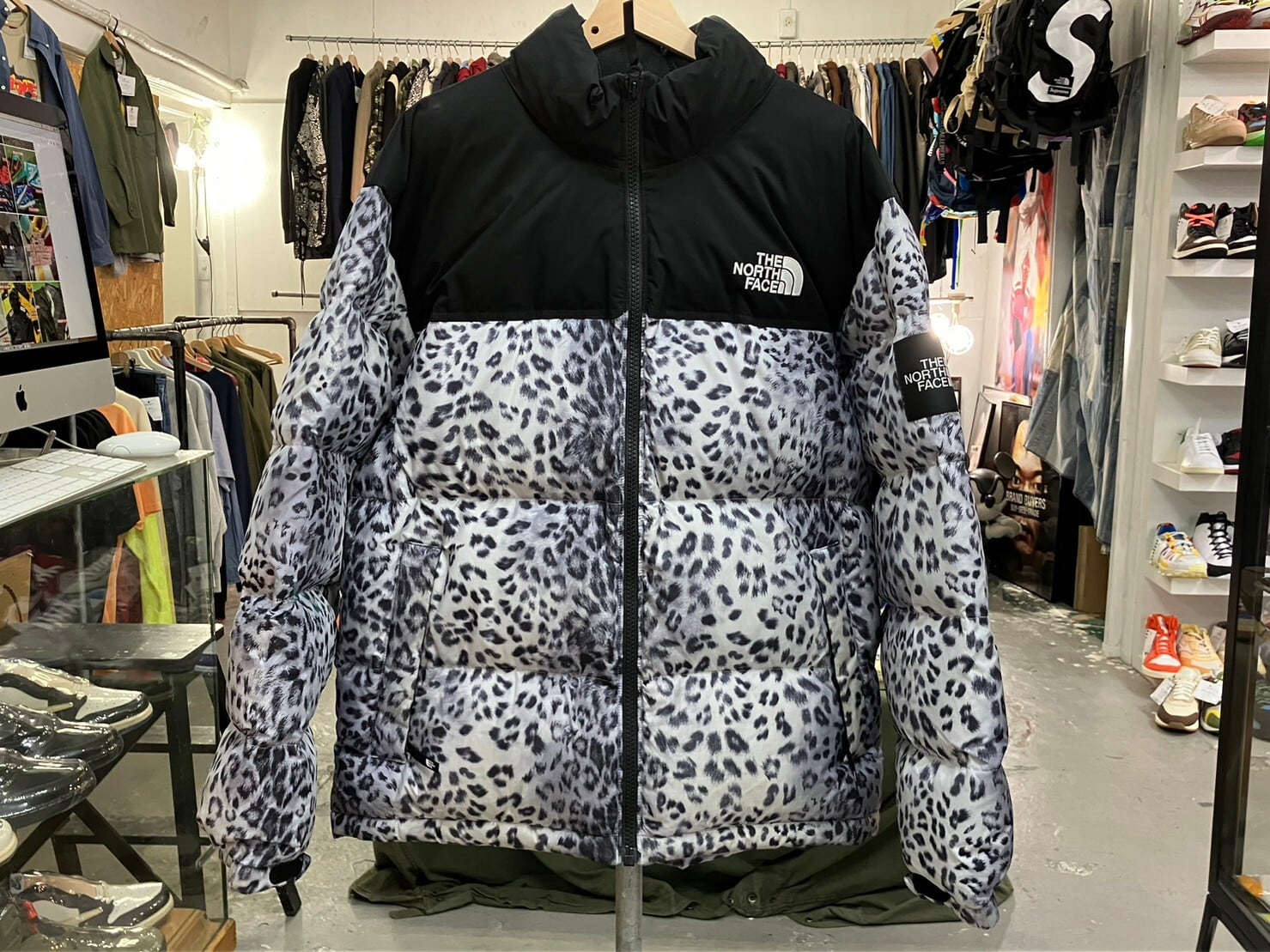 THE NORTH FACE NOVELTY NUPTSE DOWN JACKET P NJ1DN51L SILVER 2XL 44569 ...