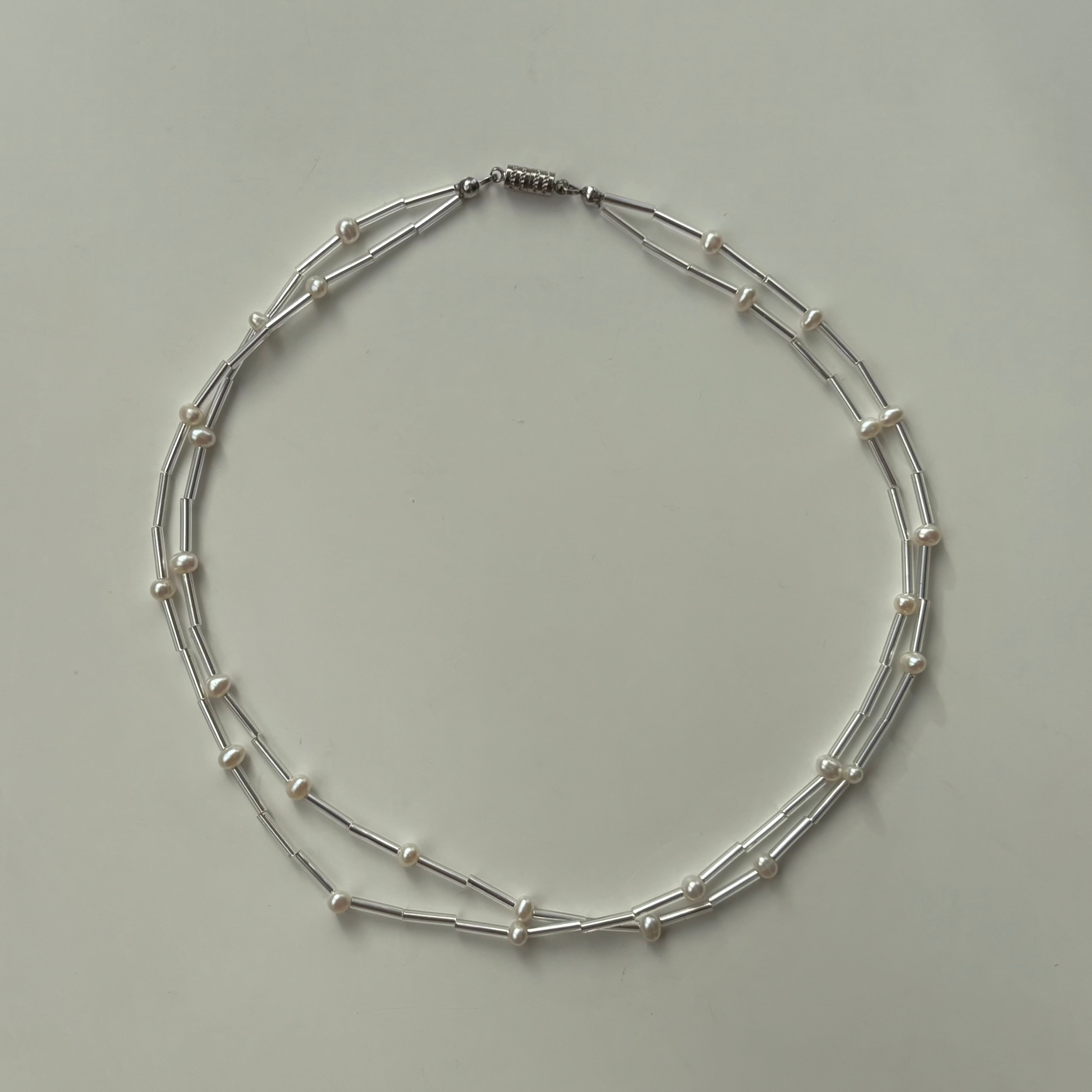 【020】bamboo pearl necklace | Pay ID