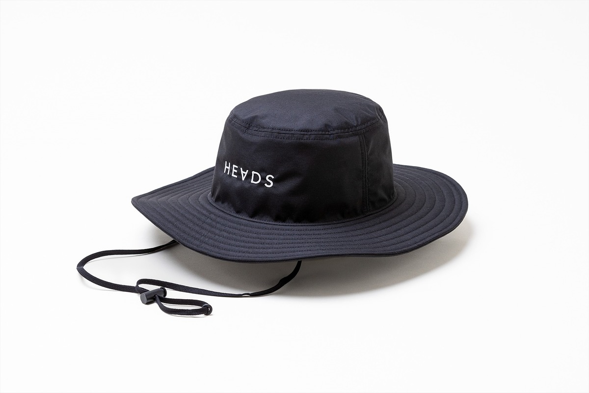 【HEADS×THE FACTORY MADE】ADVENTURE HAT - BLACK【FM795-011】 | THE FACTORY MADE