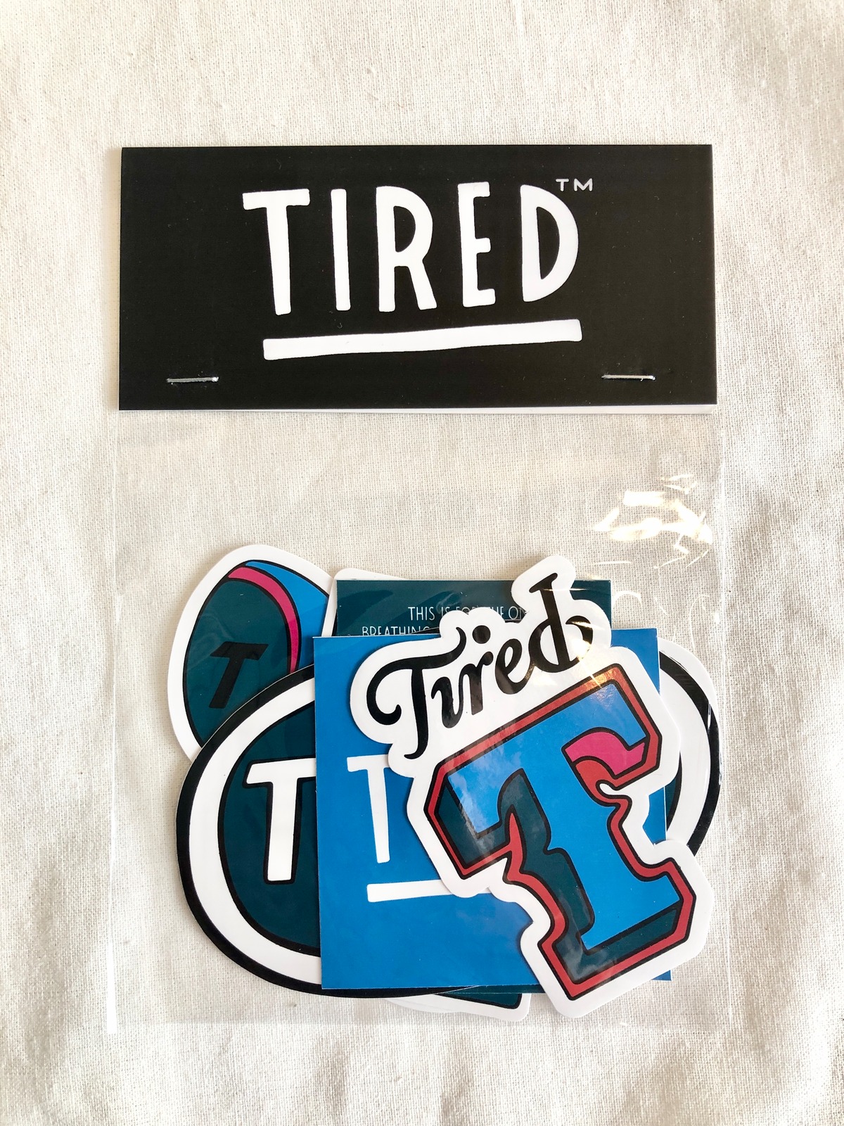 TIRED FW22 STICKER SET | TROPE