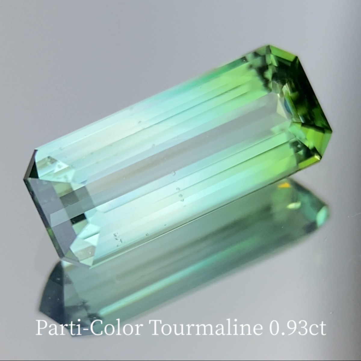 Parti-Color Tourmaline 0.93ct | New GemTreeJapan BASE Shop