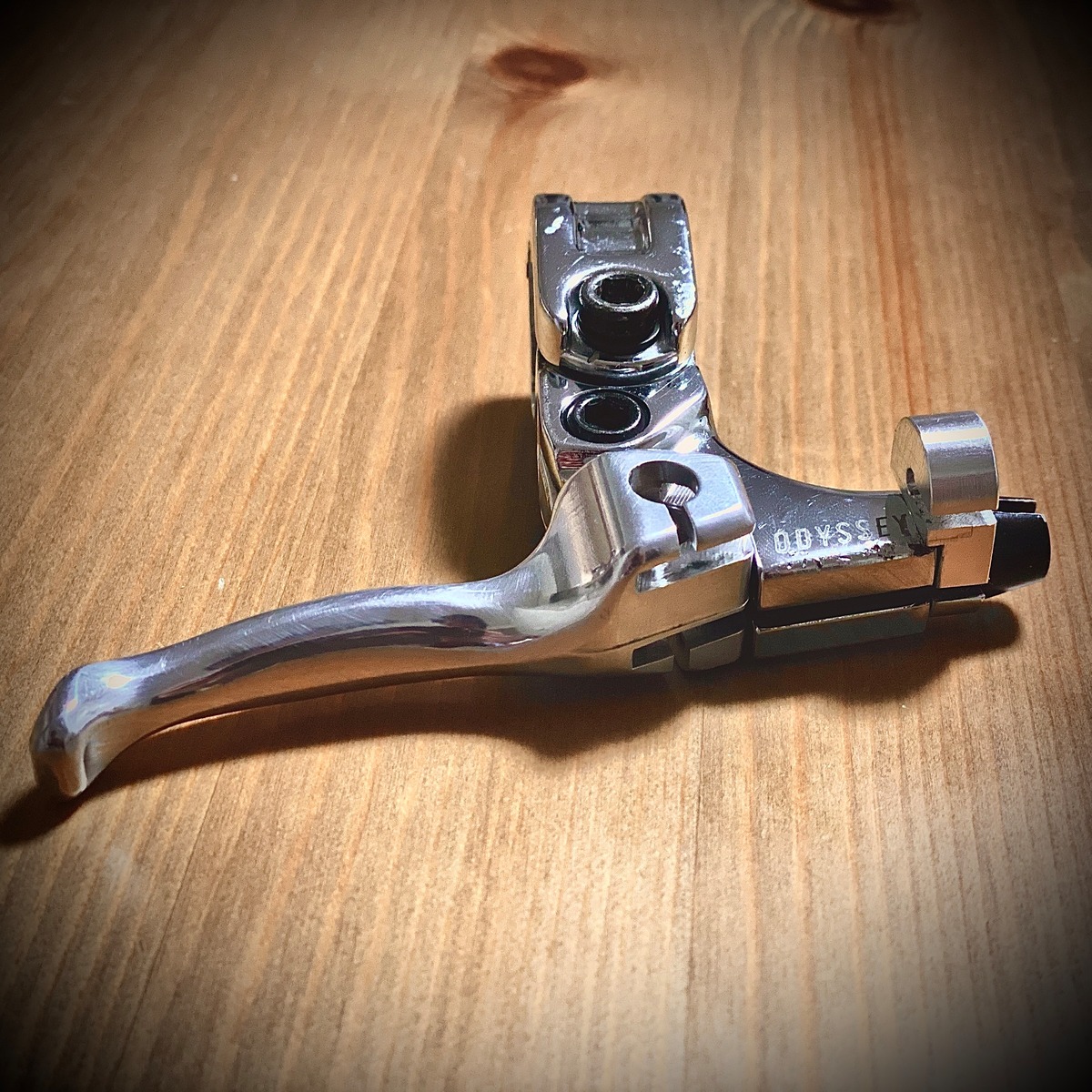 DUAL PULL BRAKE LEVER (FOR ODYSSEY) SILVER | ÐELTΔ