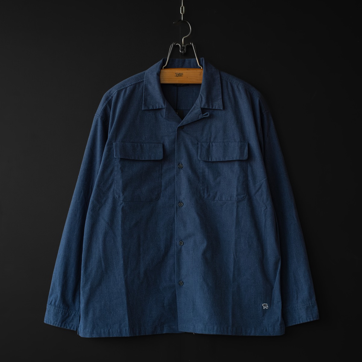 【modem design】 open collar shirt | dros dro