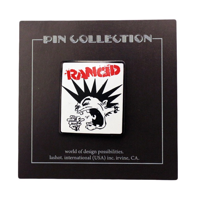 Pin Collection Rancid Mohawk illustration Pins Pin Badge | mingus